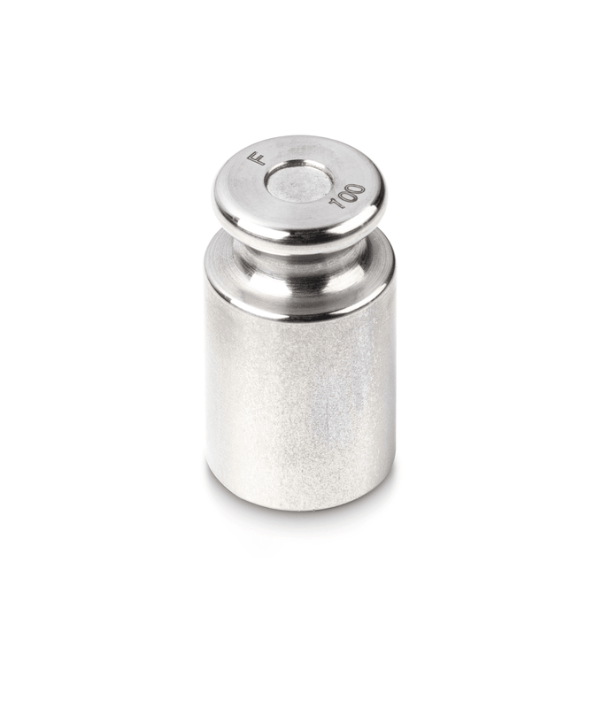 337-07 F2 Class 100g Cylindrical Test Weight - Inscale Scales