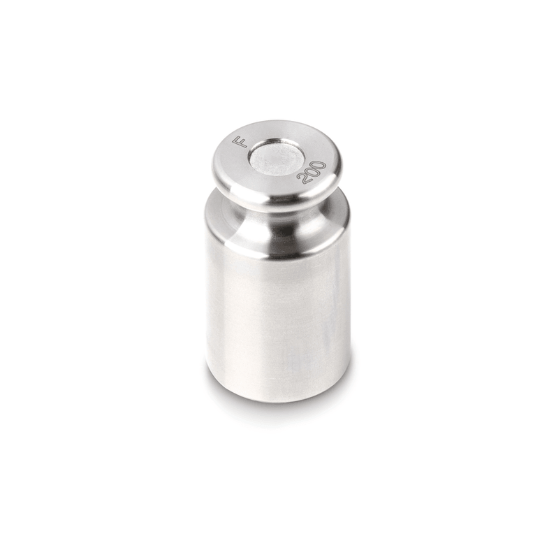 337-08 F2 Class 200g Cylindrical Test Weight - Inscale Scales