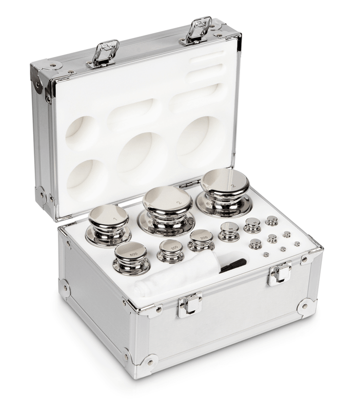 304-07 E1 Class 1g - 2kg Box Test Weight Set - Inscale Scales - Inscale ...