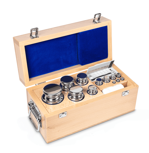 314-08 E2 Class 1g - 5kg Box Test Weight Set - Inscale Scales - Inscale ...