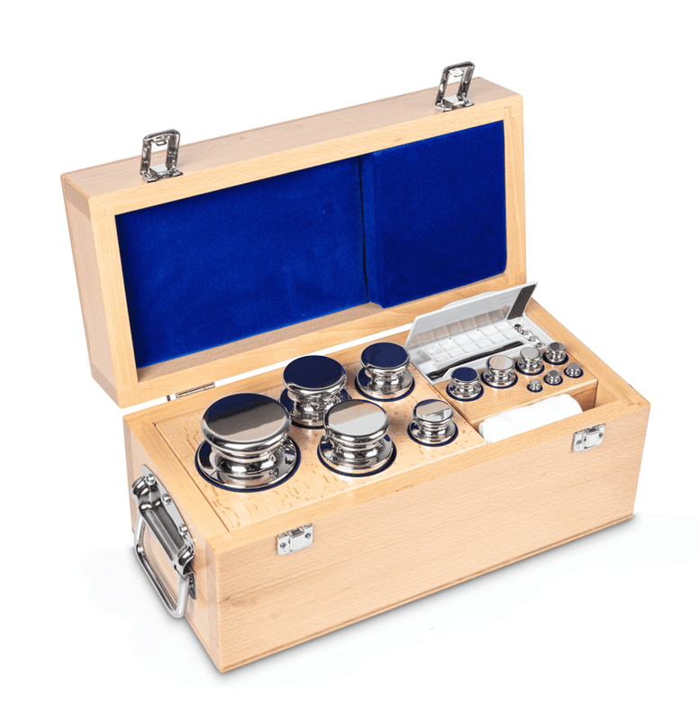 314-08 E2 Class 1g - 5kg Box Test Weight Set - Inscale Scales - Inscale ...